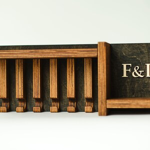 Keys Hanger, Entryway Organizer Wall - Coat Rack Wall Mount, Wood Key ...