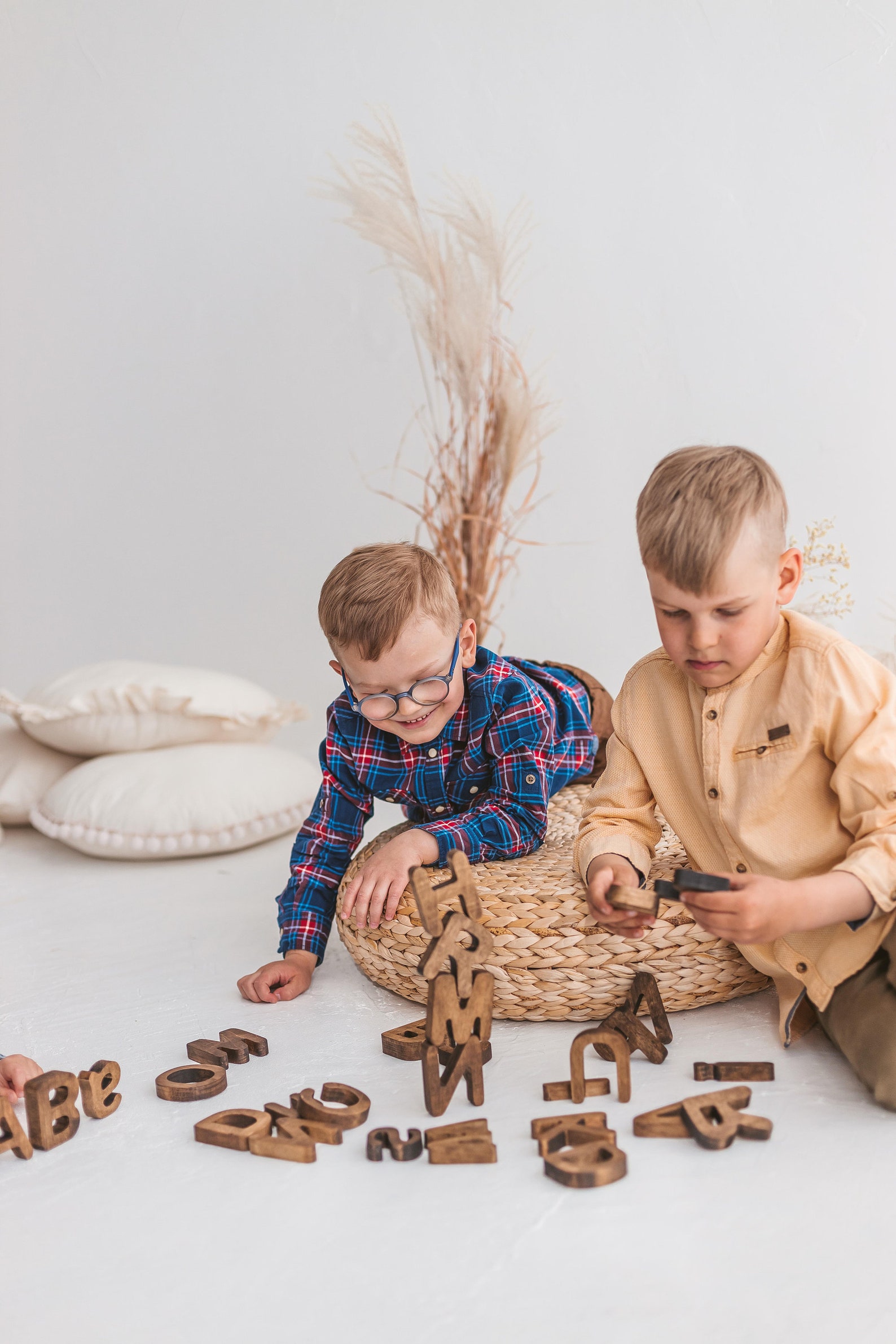 Wooden Letters for Montessori Alphabet Kids Learning With - Etsy