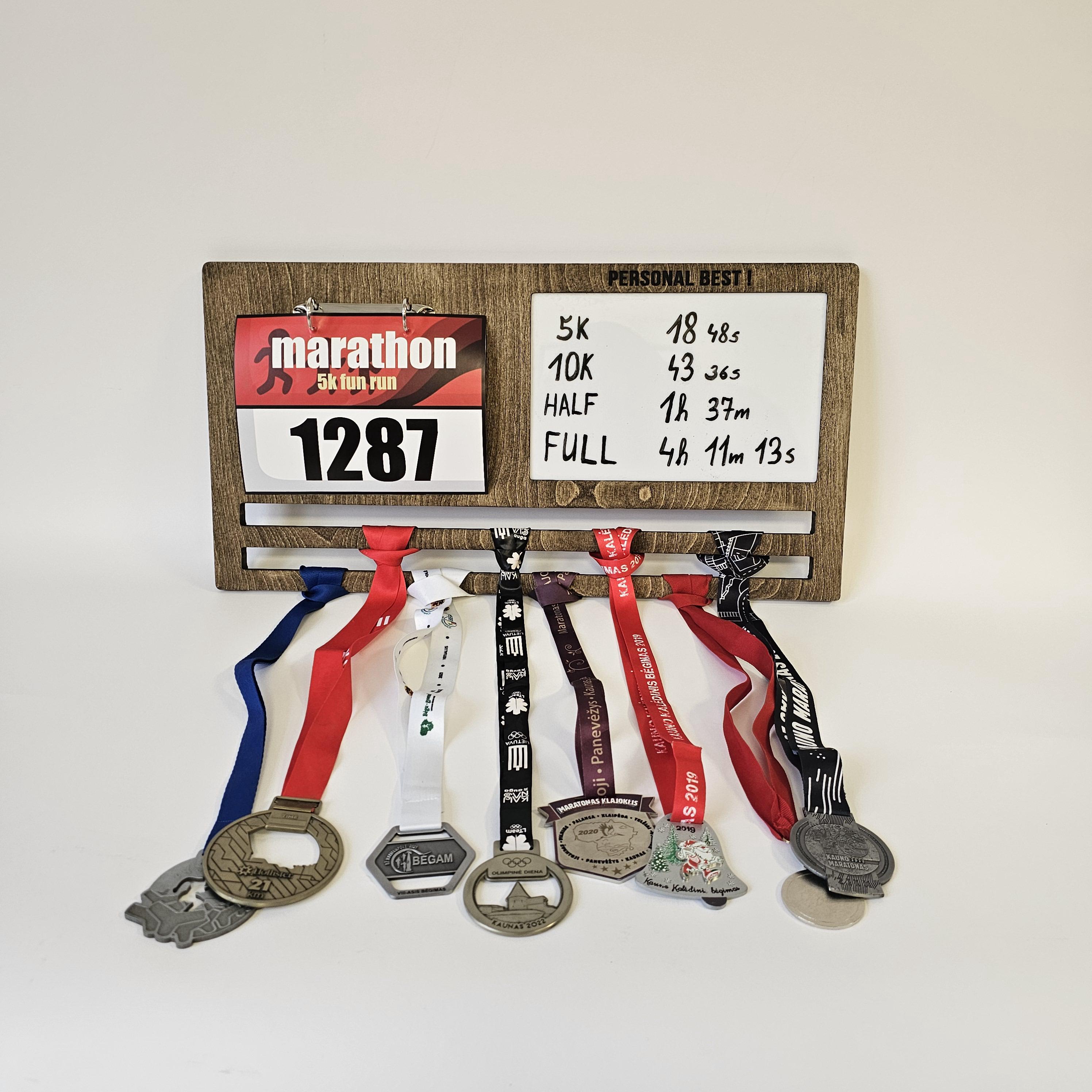 Medal Holder for Runner, Medal Hanger, Runner Gift, Medal Display ...