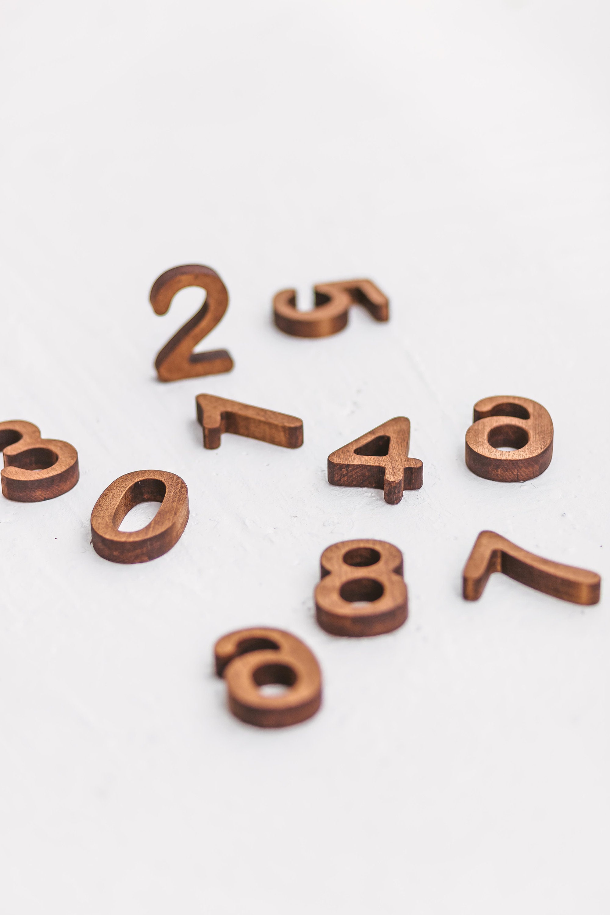 Wooden Numbers Learning Toys Preschool Gifts for Kids - Etsy