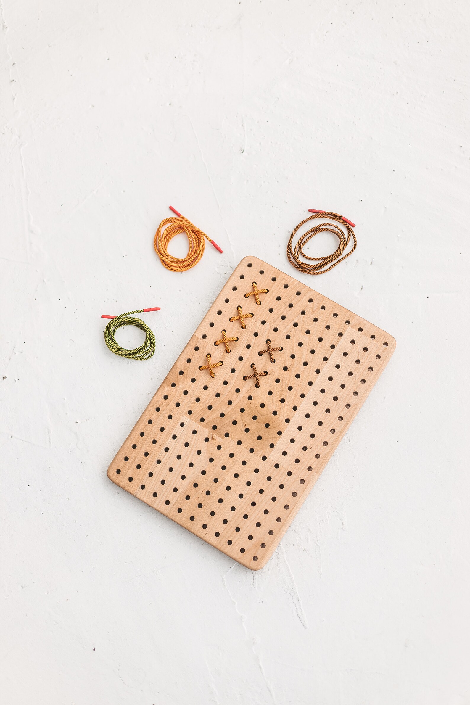 Toddler Busy Lacing Board Wooden Waldorf Toys Toddler Fine Motor Toys ...