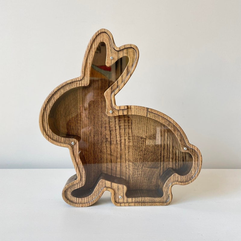 Bunny Piggy Bank - Etsy