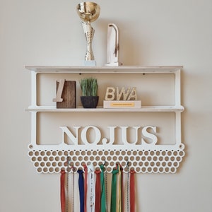 Medal Display Hanger, Personalized Gift for Kids Birthday, Medal Holder ...