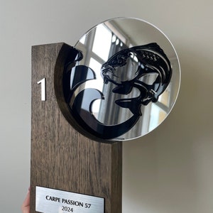 Custom Trophy and Fishing Awards Wooden Award - Engraved Plaque for ...