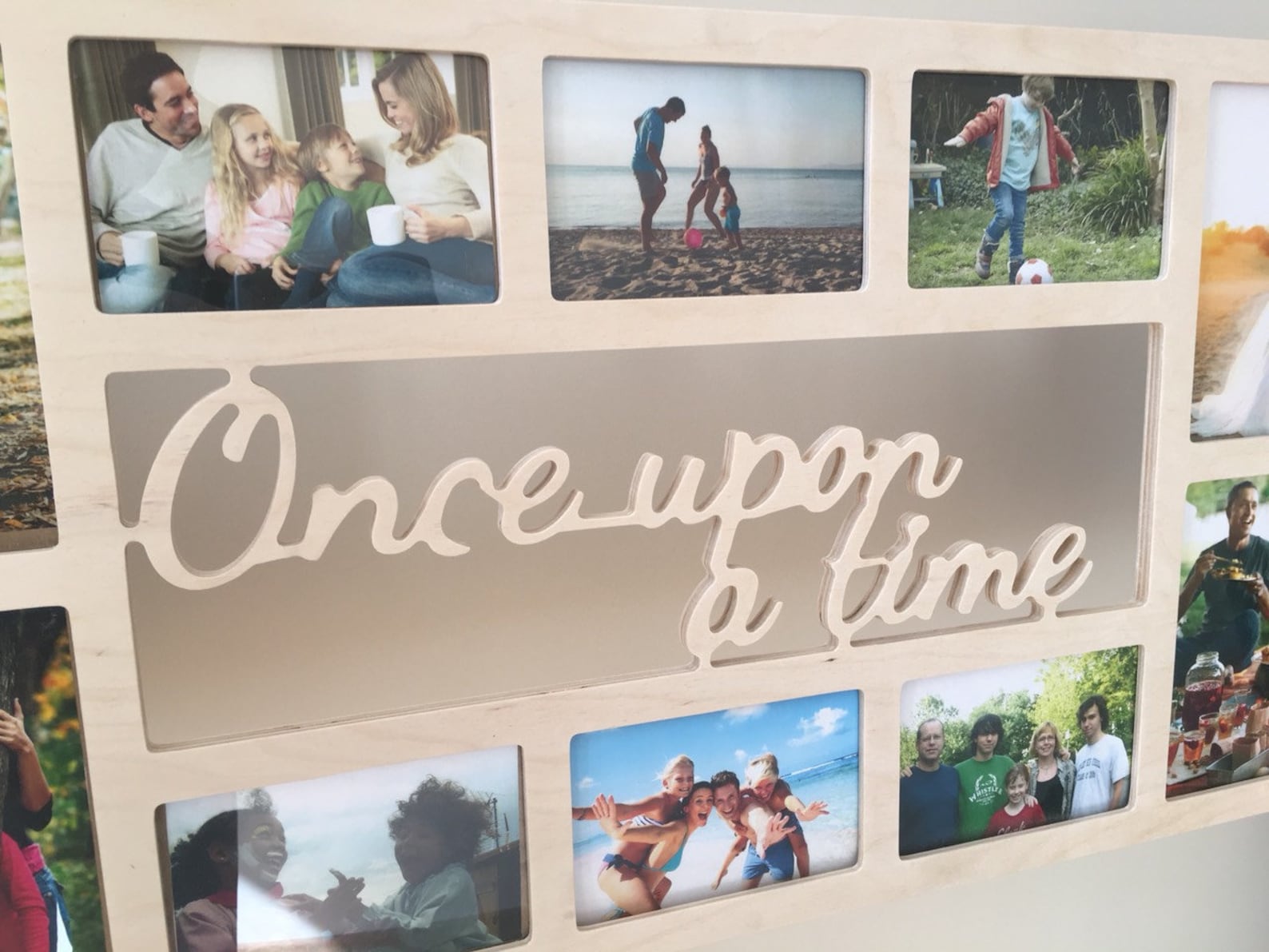 Custom Text Picture Frame Picture Frame Collage Collage - Etsy