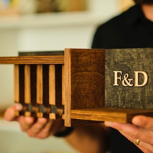 Modern Wooden Key Rack Organizer, Key Holder for Wall, Key Rack Wall ...