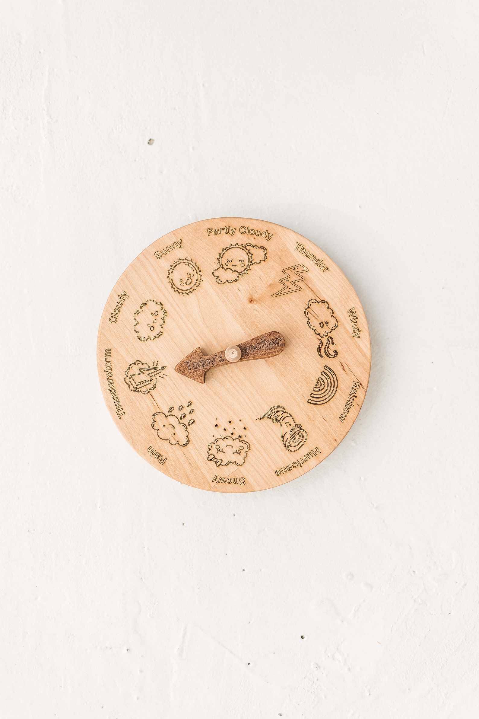 Weather Wheel Toy - Preschool Teaching - Weather Station for Kids ...