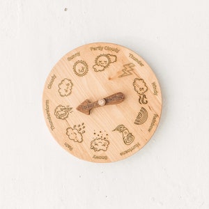Weather Wheel Toy - Preschool Teaching - Weather Station for Kids ...