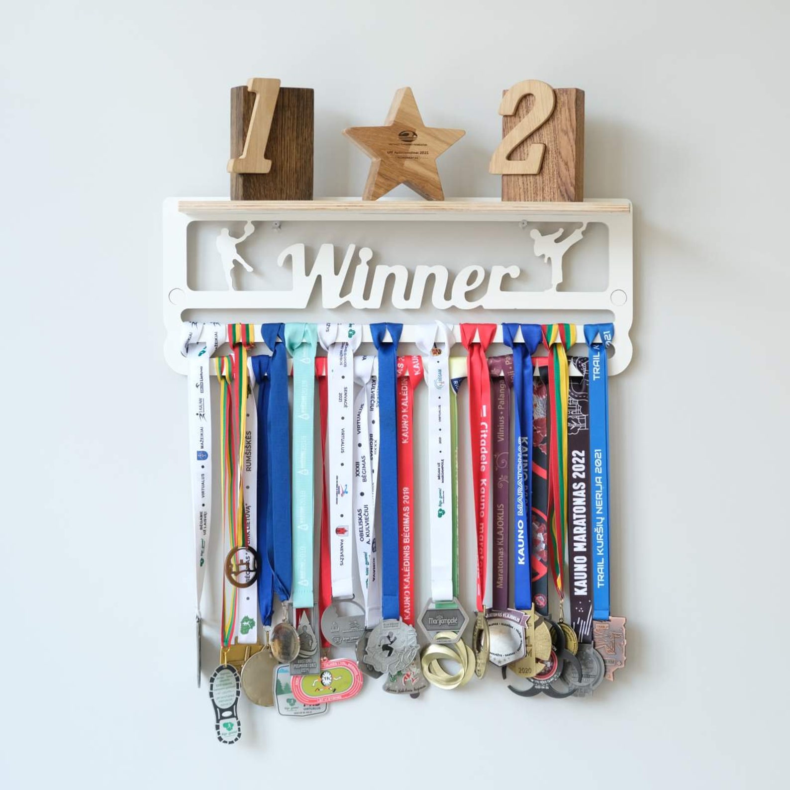 Kids Medal Display Hanger With Custom Name Unique Sports - Etsy