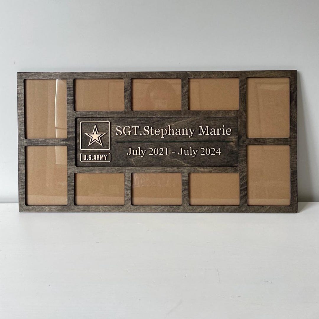 Police Officer Gifts - Personalized Photo Frame, Police Retirement ...