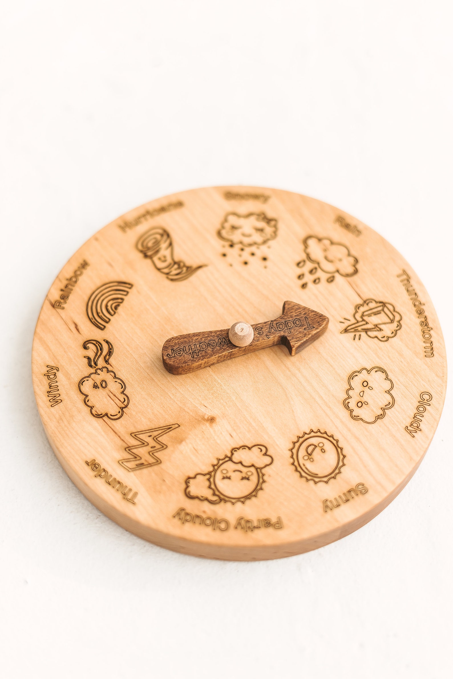 Weather Wheel Toy - Preschool Teaching - Weather Station for Kids ...