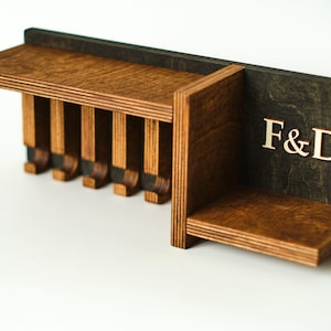 Modern Wooden Key Rack Organizer, Key Holder for Wall, Key Rack Wall ...