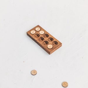 Wooden Ten Frame Kids Learning Montessori Numbers and Counting Toys ...