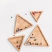 Triangle Sensory Tray Montessori Counting Color Sorting and - Etsy