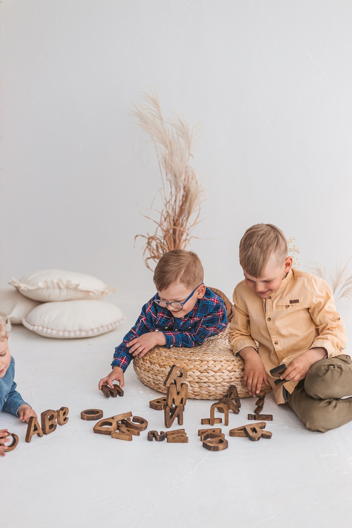 Wooden Letters for Montessori Alphabet Kids Learning With - Etsy