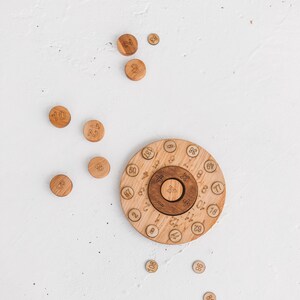 Math Ring for Numbers and Counting - Wooden Circle by Montessori Math ...