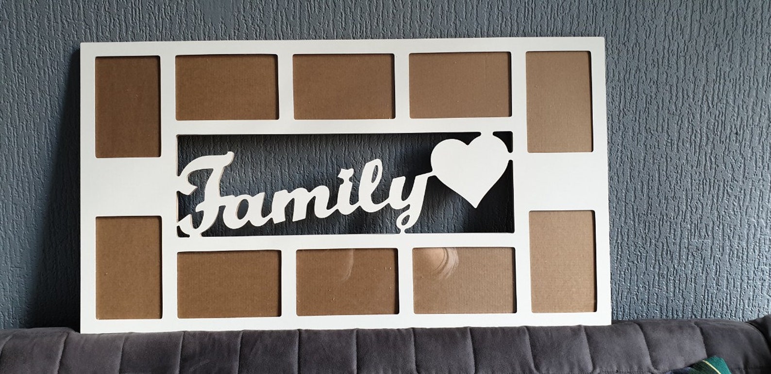 Custom Text Photo Collage Frame Personalized Photo Frame - Etsy