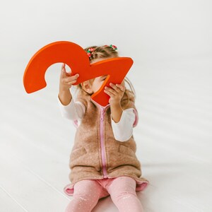 Wooden Number Signs for Kids, Birthday Decorations - Perfect as Eye ...