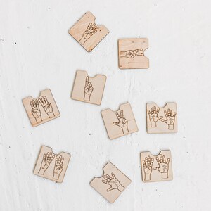 Numbers and Counting 10 Little Fingers Blocks - Montessori Math Toys - Etsy