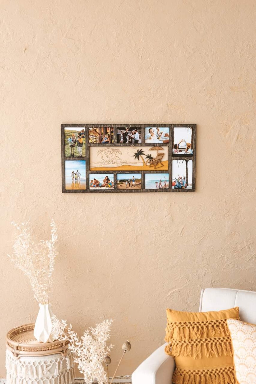 Unique Colorful Picture Collage Frame, Marriage Gifts for Couple ...