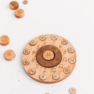 Math Ring for Numbers and Counting - Wooden Circle by Montessori Math ...