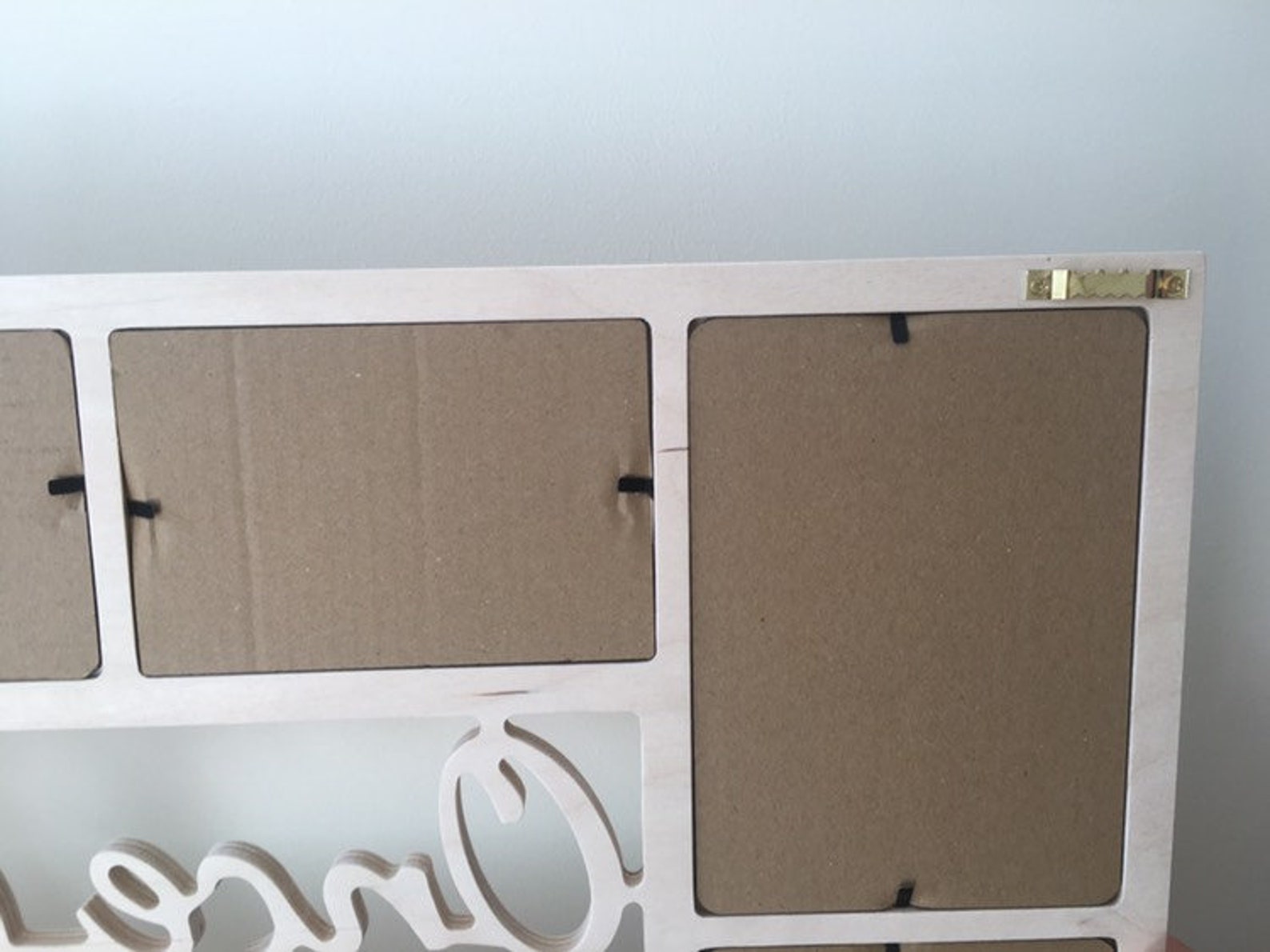 Custom Text Picture Frame Picture Frame Collage Collage - Etsy