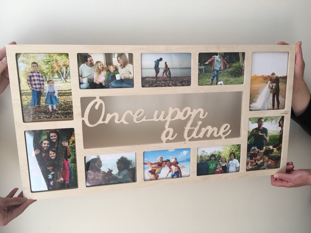 Custom Text Picture Frame Picture Frame Collage Collage - Etsy