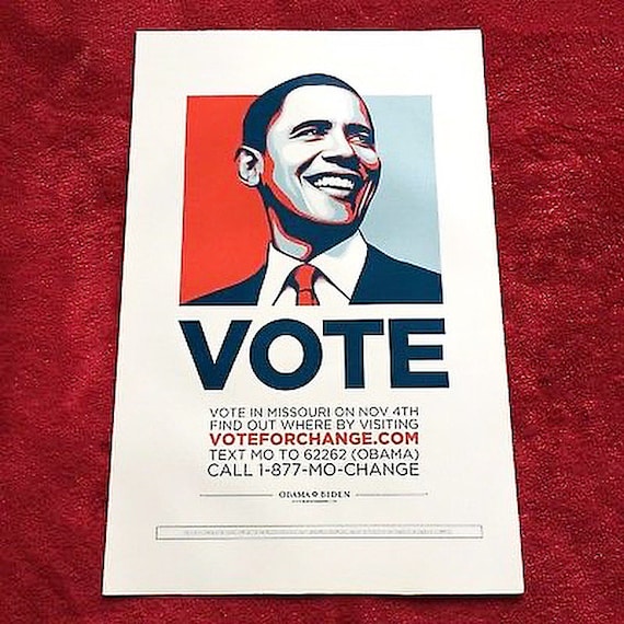 Obama Hope Campaign Poster