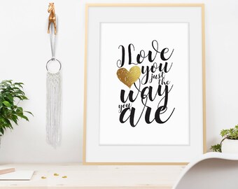 Just the Way You Are | Etsy