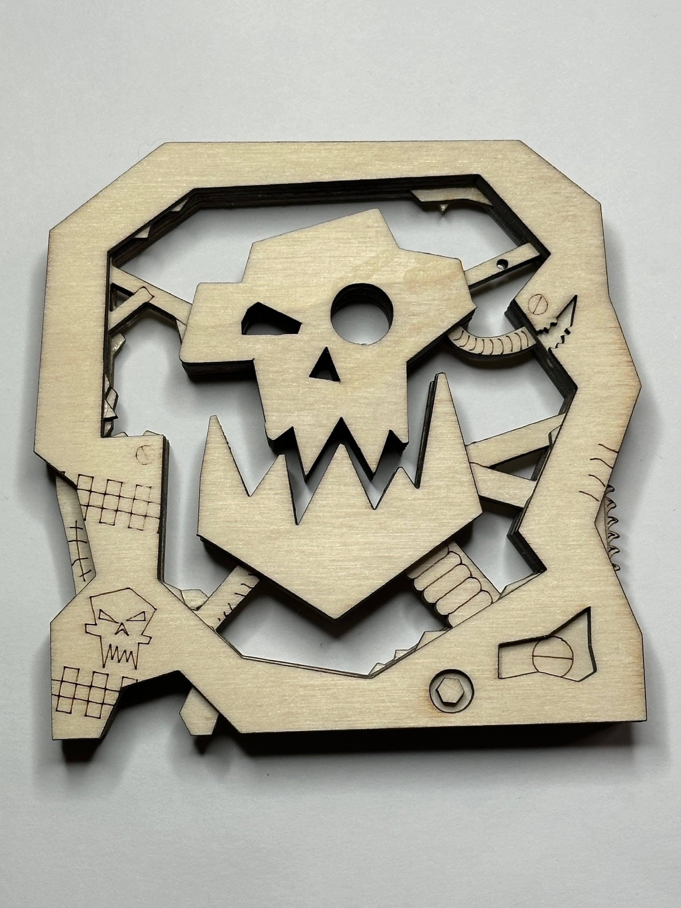 Ork Kop Boost Big Boss Symbol Big Unki Waa Ork Rukk Spirit Boost - Etsy