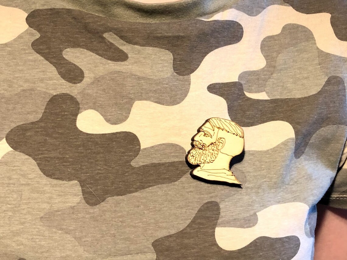 Sí chad meme insignia | Etsy España