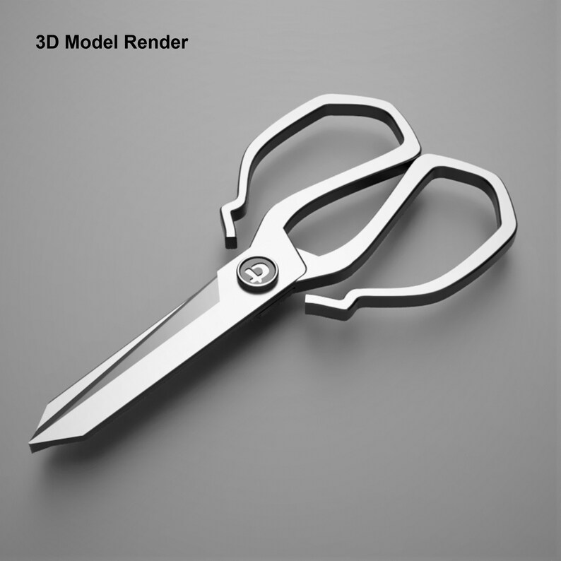 Scissor Seven Magnetic Scissors 3D Printed - Etsy