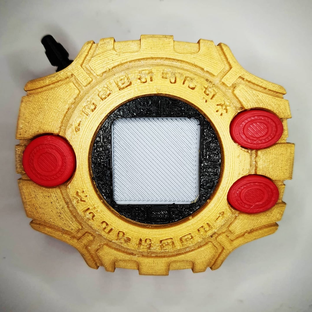 Digivice - Digimon Adventure Tri - 3D Printed - Custom Colours - Etsy