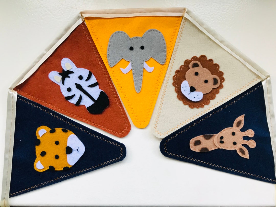 Safari Bunting Jungle Bunting Safari Bedroom Safari Animals Nursery ...