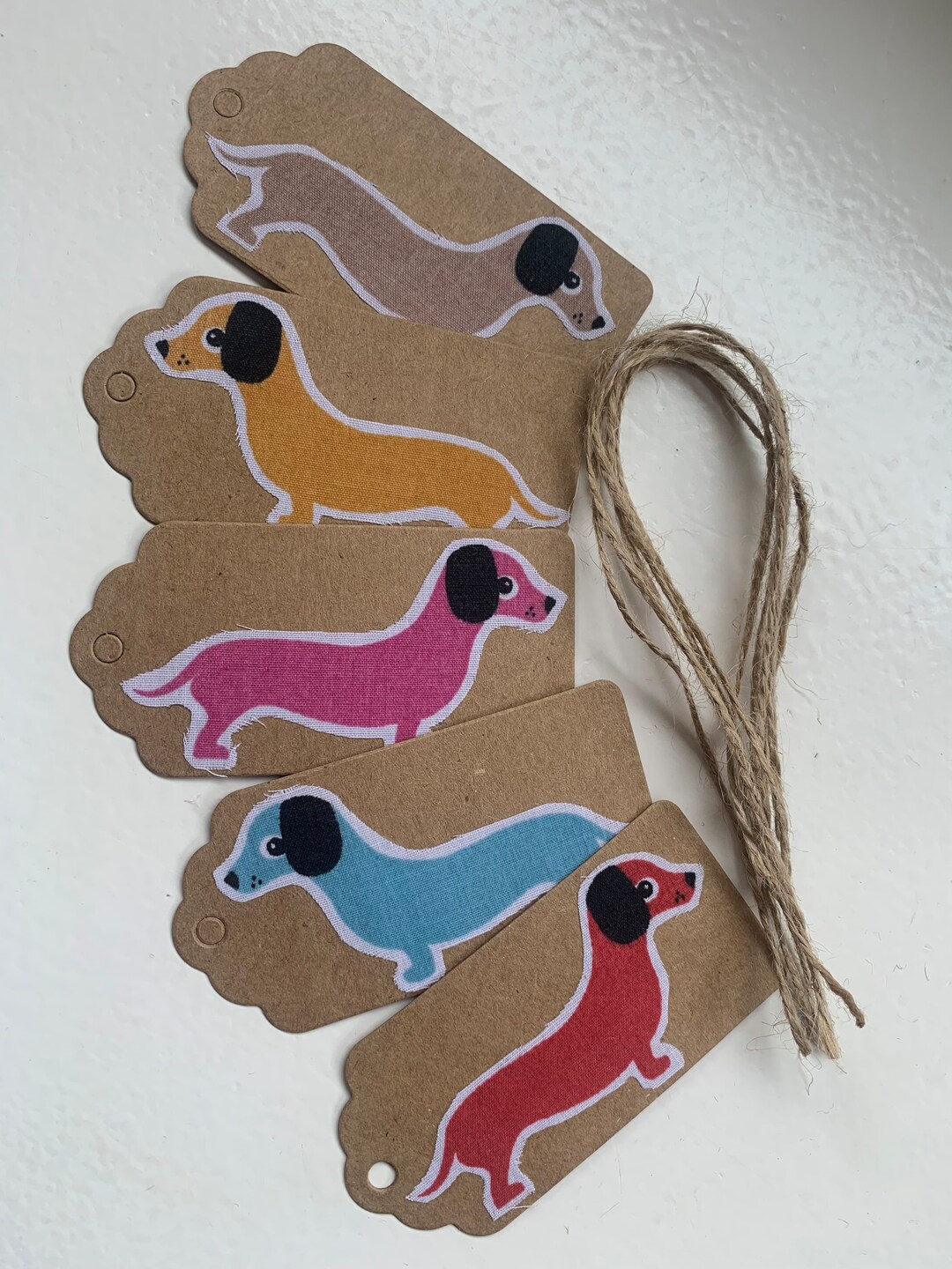 Dachshund Gift Tags Dachshund Wrapping Paper Dachshund Gift Wrap ...