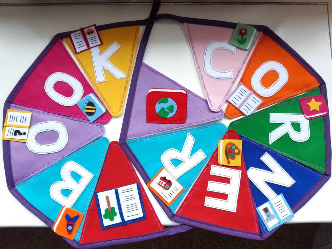 Book Corner Bunting School Reading Decor Classroom Decor Bookworm Book ...