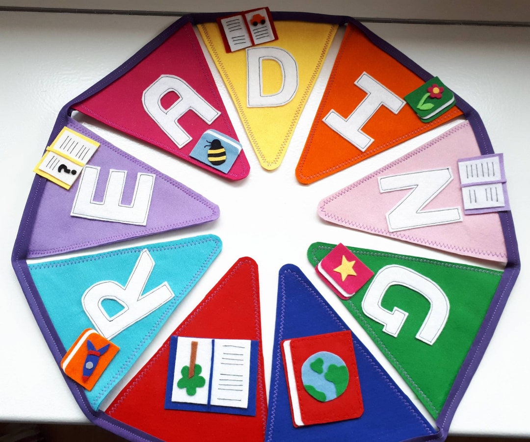 Reading Bunting Books Library Bunting Classroom Decor Teacher Classroom ...