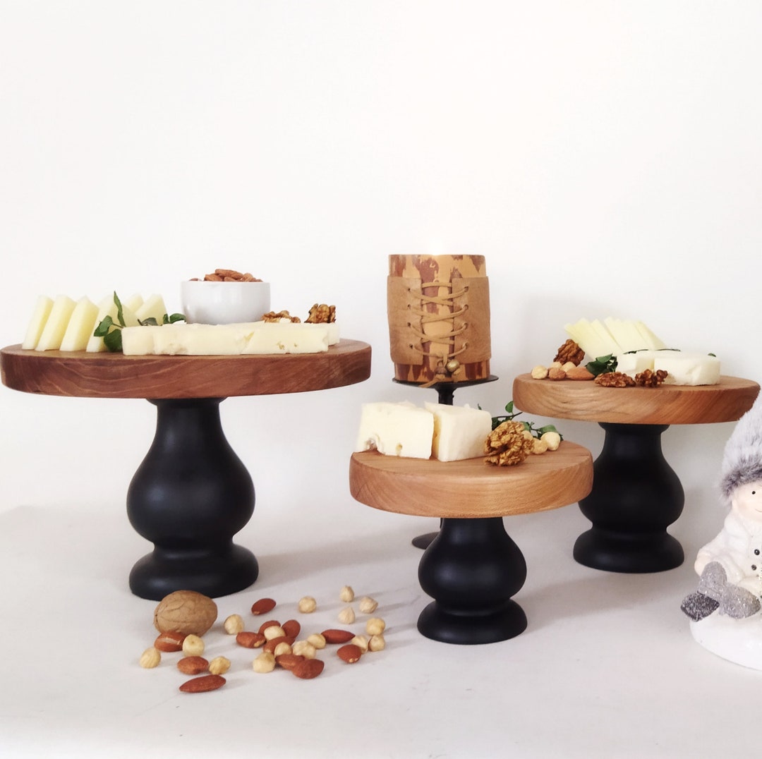 Handmade Wooden Service Stand Set 6810 - Etsy