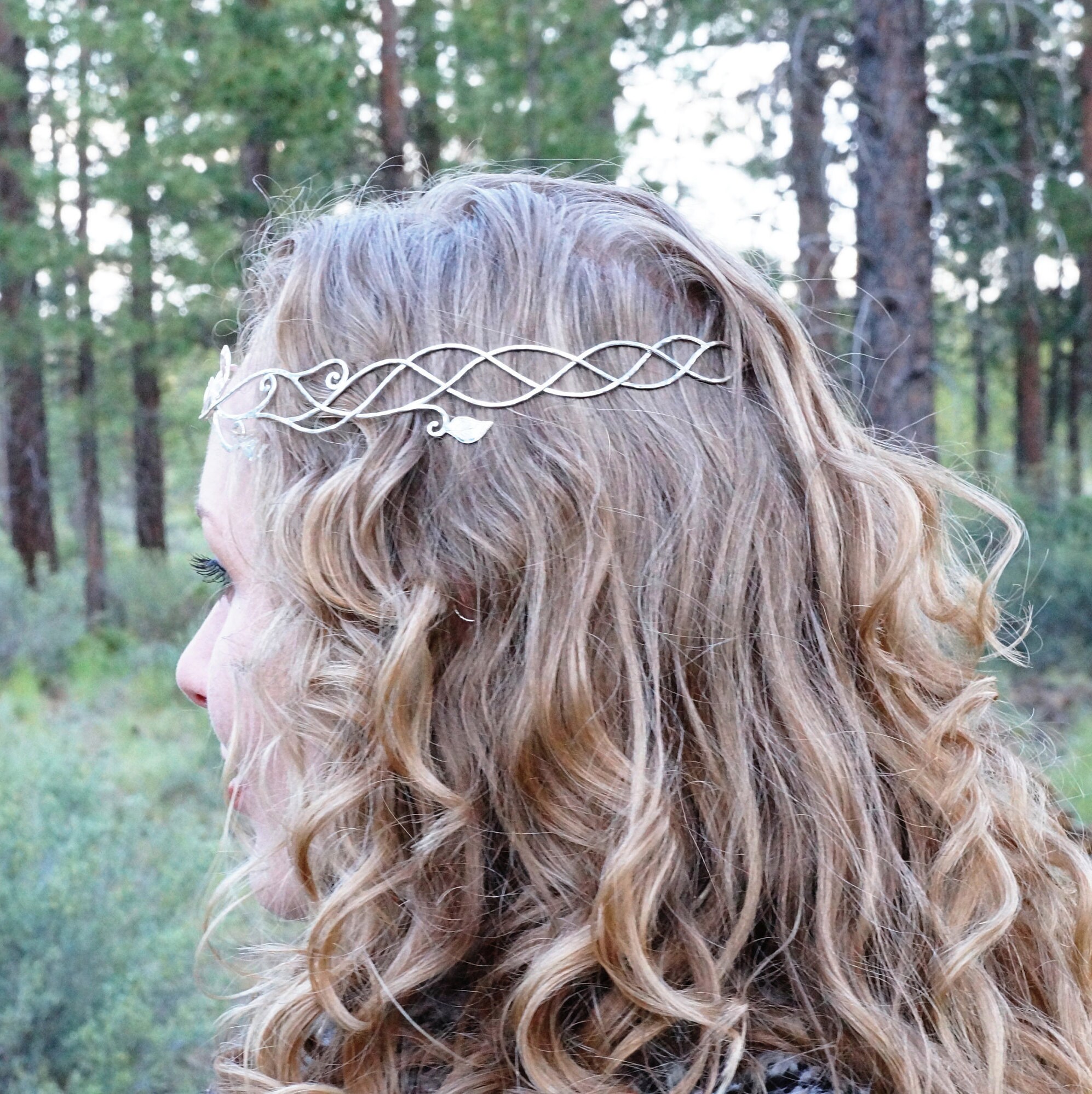 Elven Wedding Tiara Lord of the Rings Elf Queen Crown | Etsy