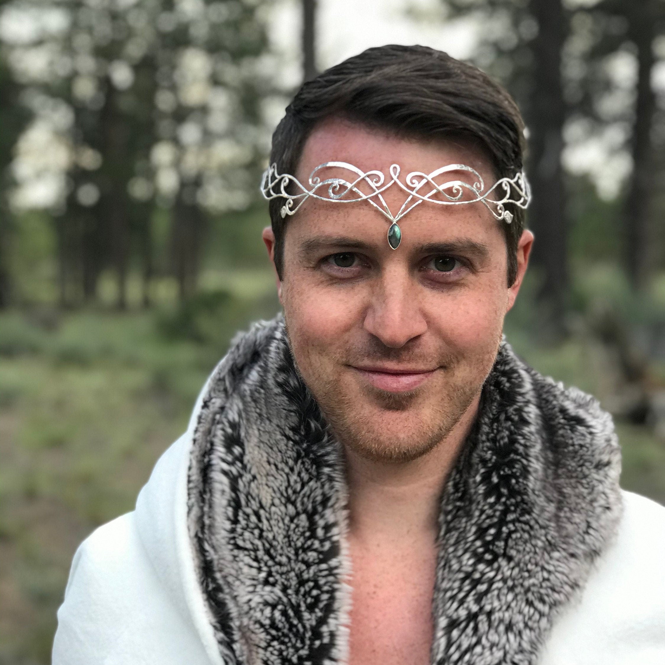 Elven Wedding Tiara Lord of the Rings Elf Queen Crown Galadriel Tiara ...