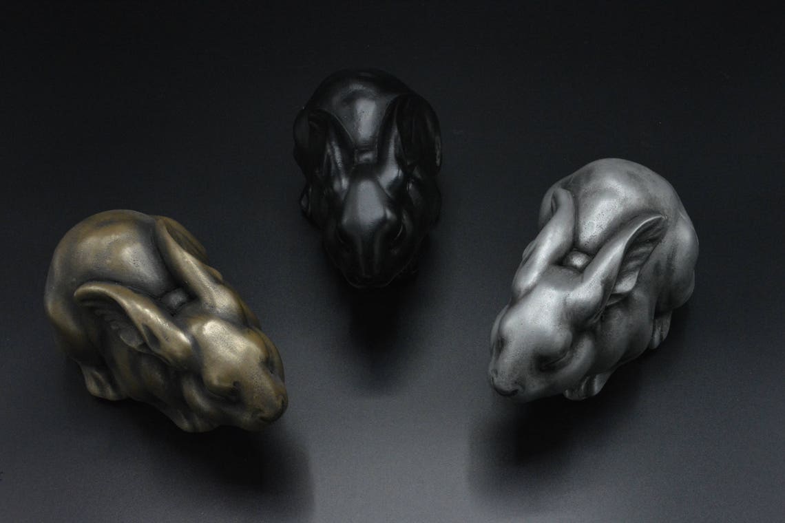 Rabbit Urn Pet Memorial Ashes Casket - Etsy