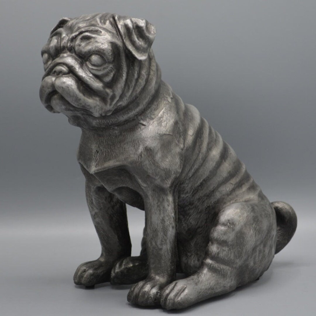 Pug Dog Urn Dutch Mastiff to Safely Store Your Pets Ashes - Etsy UK