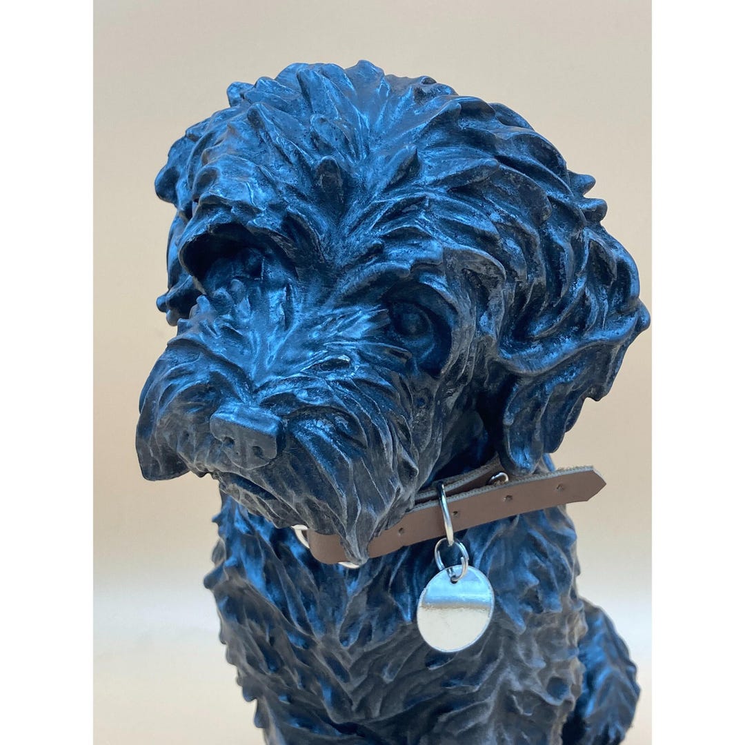 Cockapoo Urn Ashes Casket Cockerpoo Memorial Urn Cockerdoodle Spoodle ...