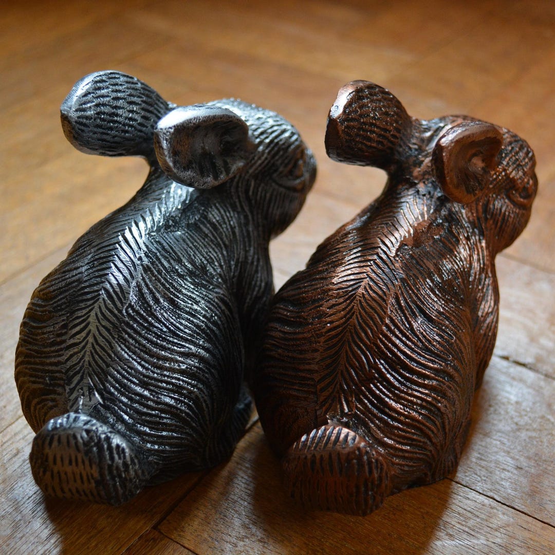 Rabbit Urn Memorial Ashes Casket - Etsy