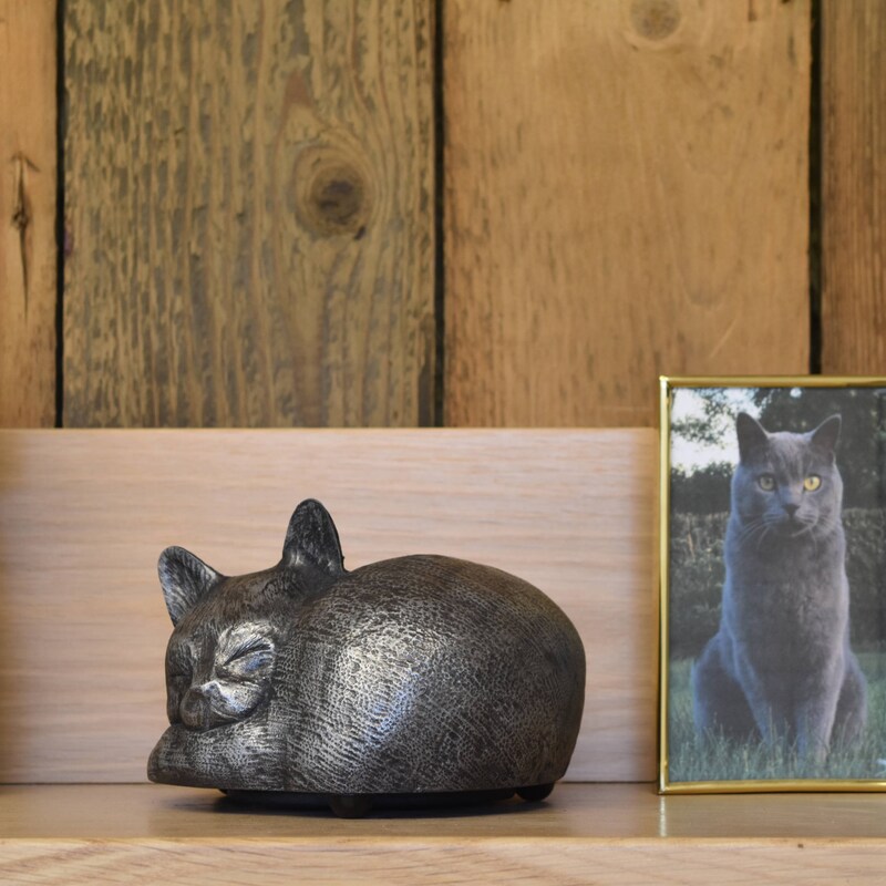 Cat Urn for Ashes - Etsy