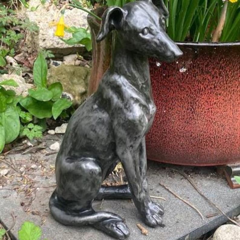 Whippet Ashes Pet Memorial Urn - Etsy UK