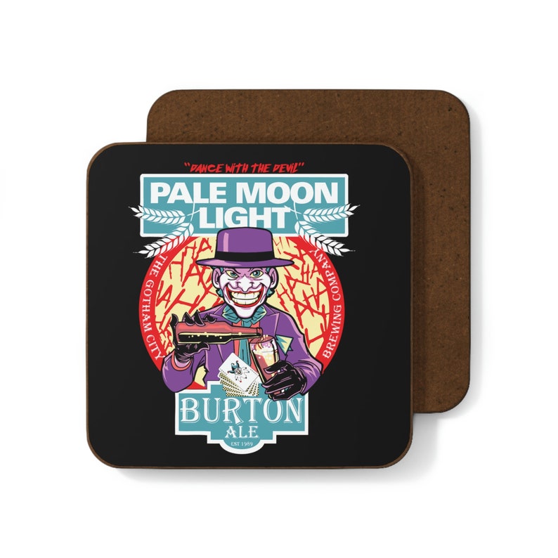 Pale Moon Light Coaster - Etsy