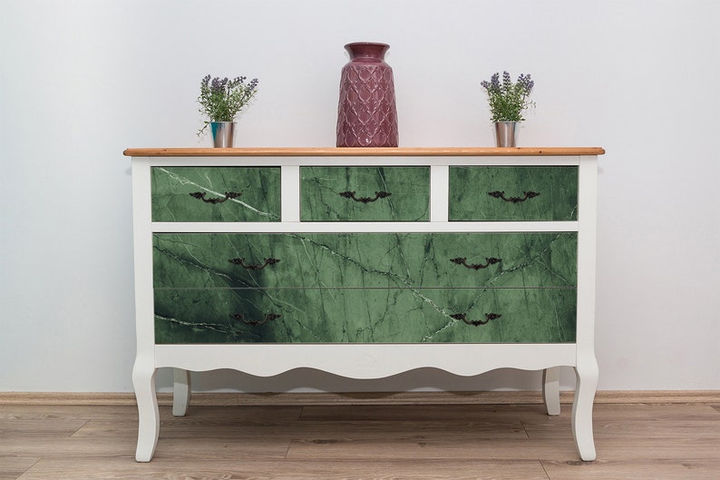 Green Malachite Veneer Sheets, Decals for Furniture, Size 39.8x19.7 ...