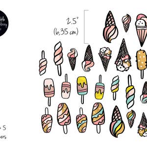 Popsicle Wall Decor, Ice Cream Wall Decal, Colorful Dessert Wall ...