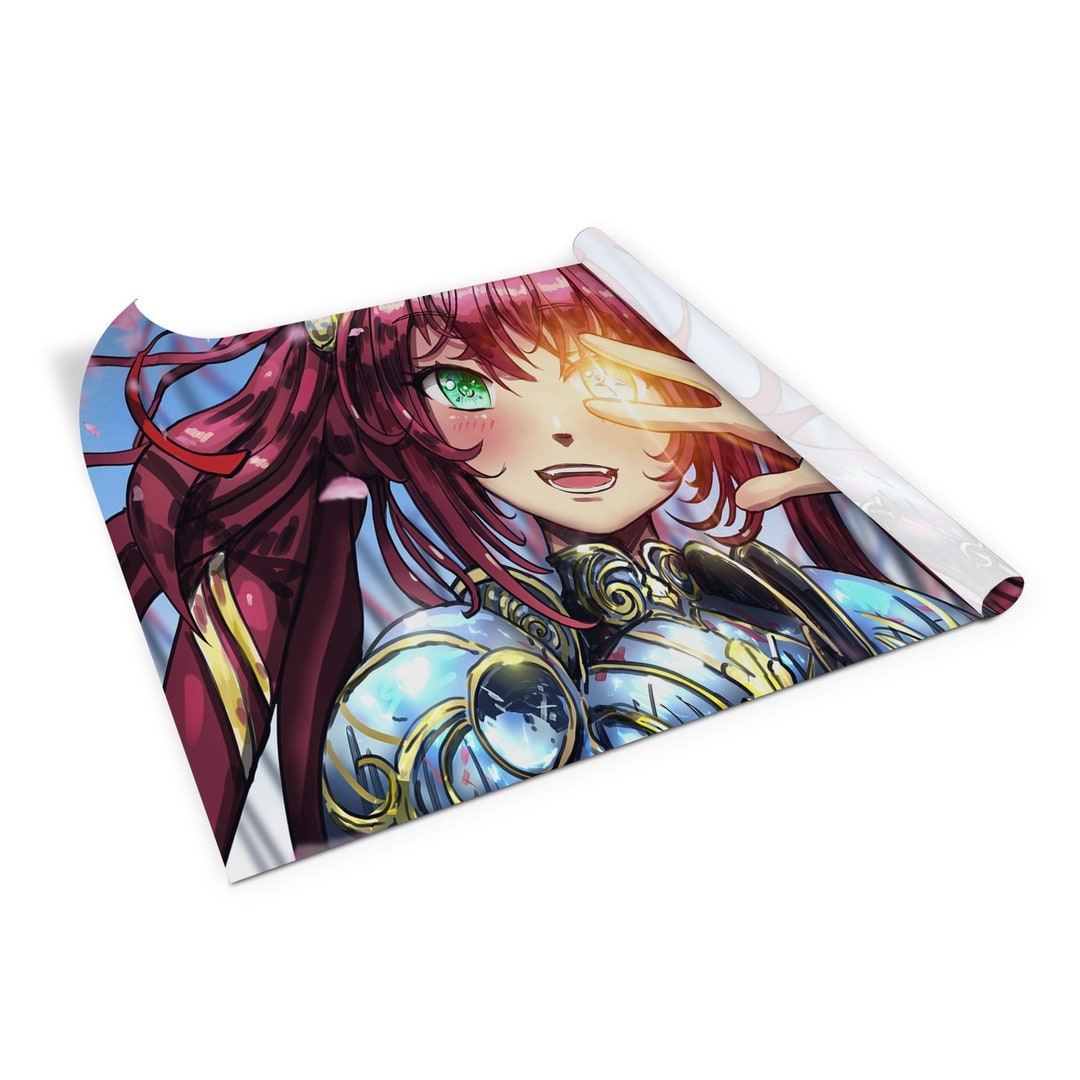 Anime Girl Veneer Sheets, Self Adhesive Foil, Size 39.8x19.7 Inch ...